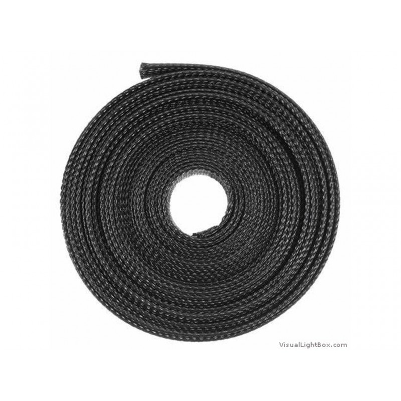 Nylon 25Mm Expandable Braided Sleeve For Wire Protection 2M Length