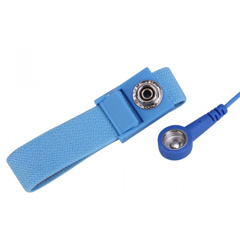 Anti Static Esd Wrist Strap Elastic Band With Clip For Sensitive ...