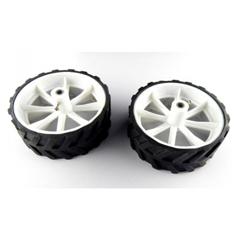 10X4 Cm Wheel 6Mm Shaft Gear Motor