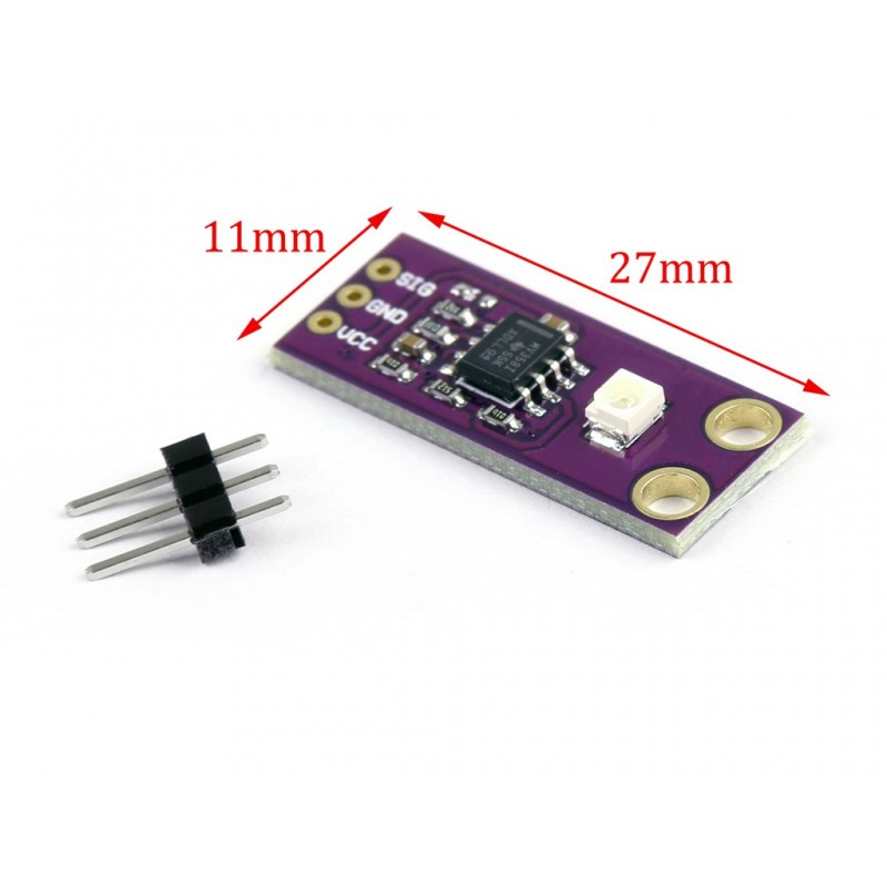 Cjmcu Guva S12Sd Sunlight Ultraviolet Ray Intensity Uv Sensor Cjmcu Guva S12Sd Sunlight Ultraviolet Ray Intensity Uv Sensor