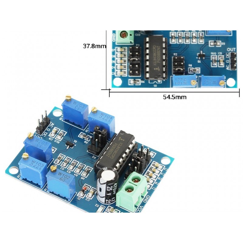 Icl8038 Medium And Low Frequency Waveform Signal Generator Icl8038 Medium And Low Frequency Waveform Signal Generator